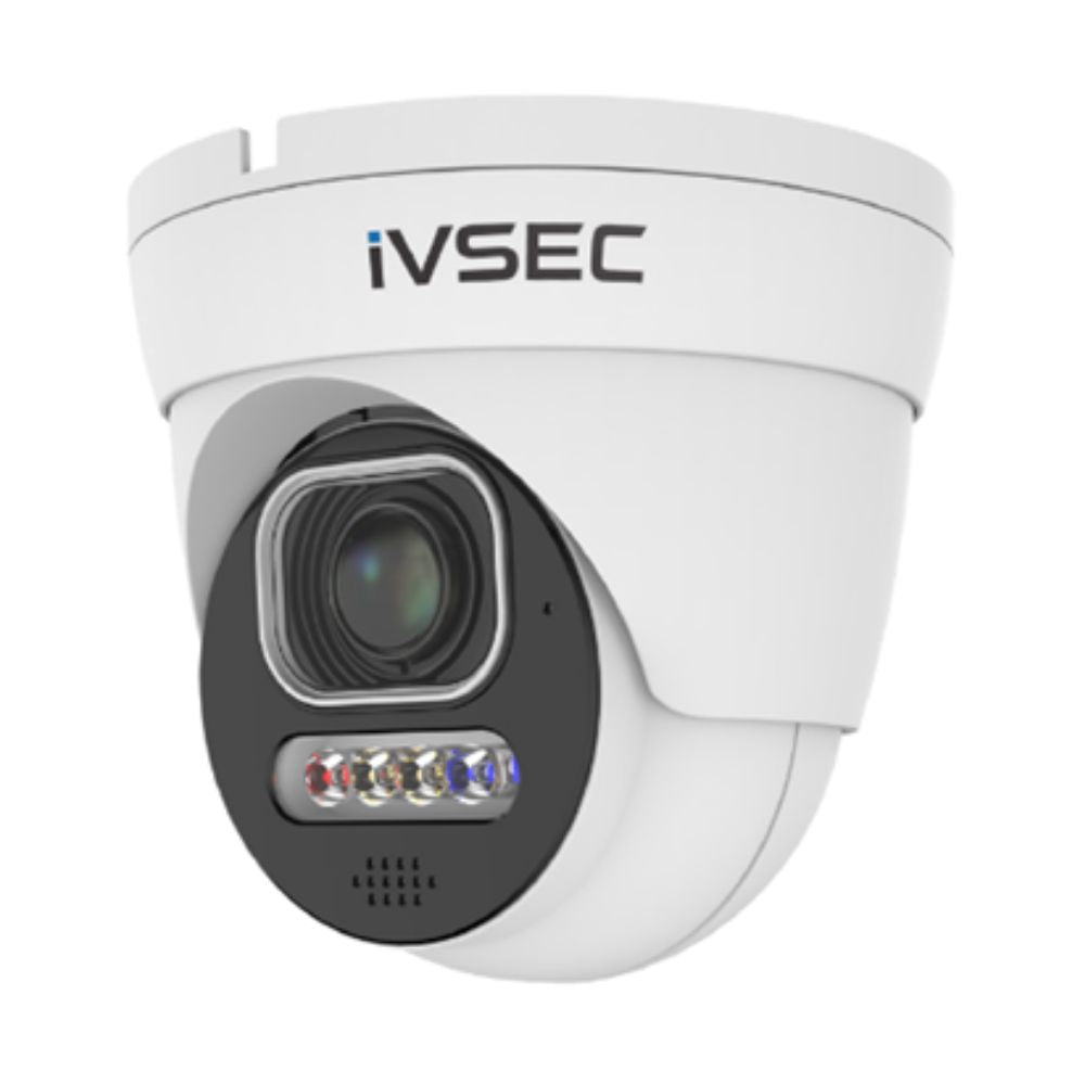 IVSEC Security Camera: 8MP Turret, 2.8-12MM Motorised, Full Colour - I ...