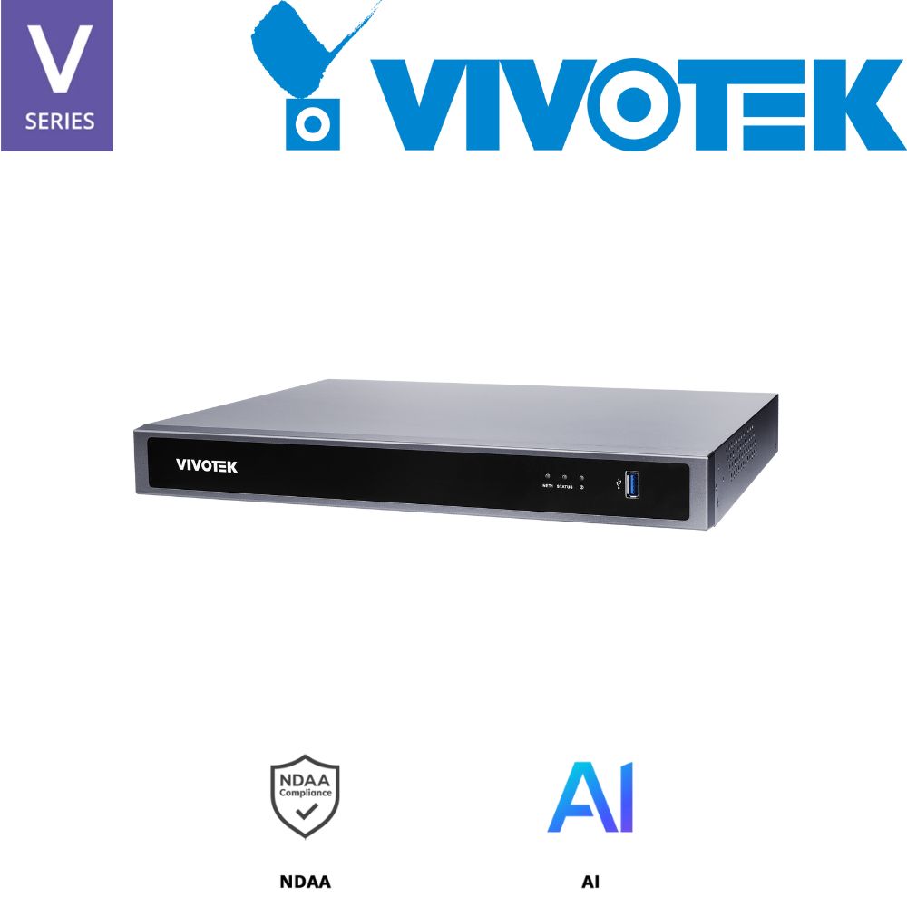 Vivotek V Series 16CH NVR - ND9426P – Spy Monkey Surveillance