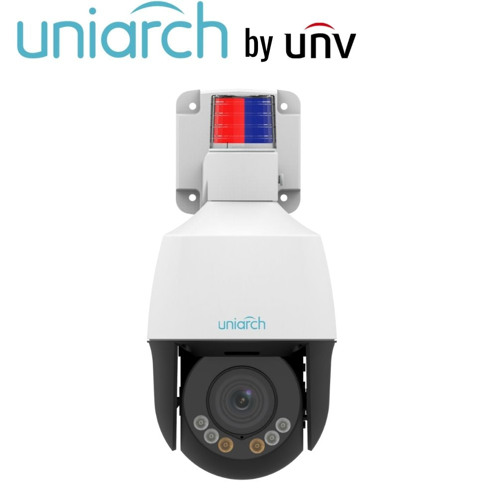 Uniarch Security Camera: 5MP PTZ, 4x Zoom, Active Deterrence, 50m IR ...