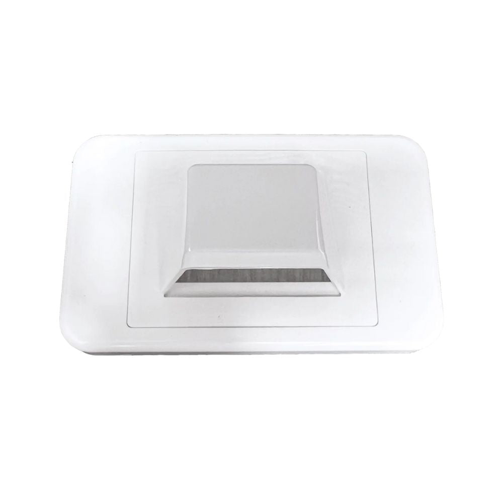 Brush Wall Plate in Wall Cable Entry/Bull Nose Brush Wall 2-in-1 Plate ...