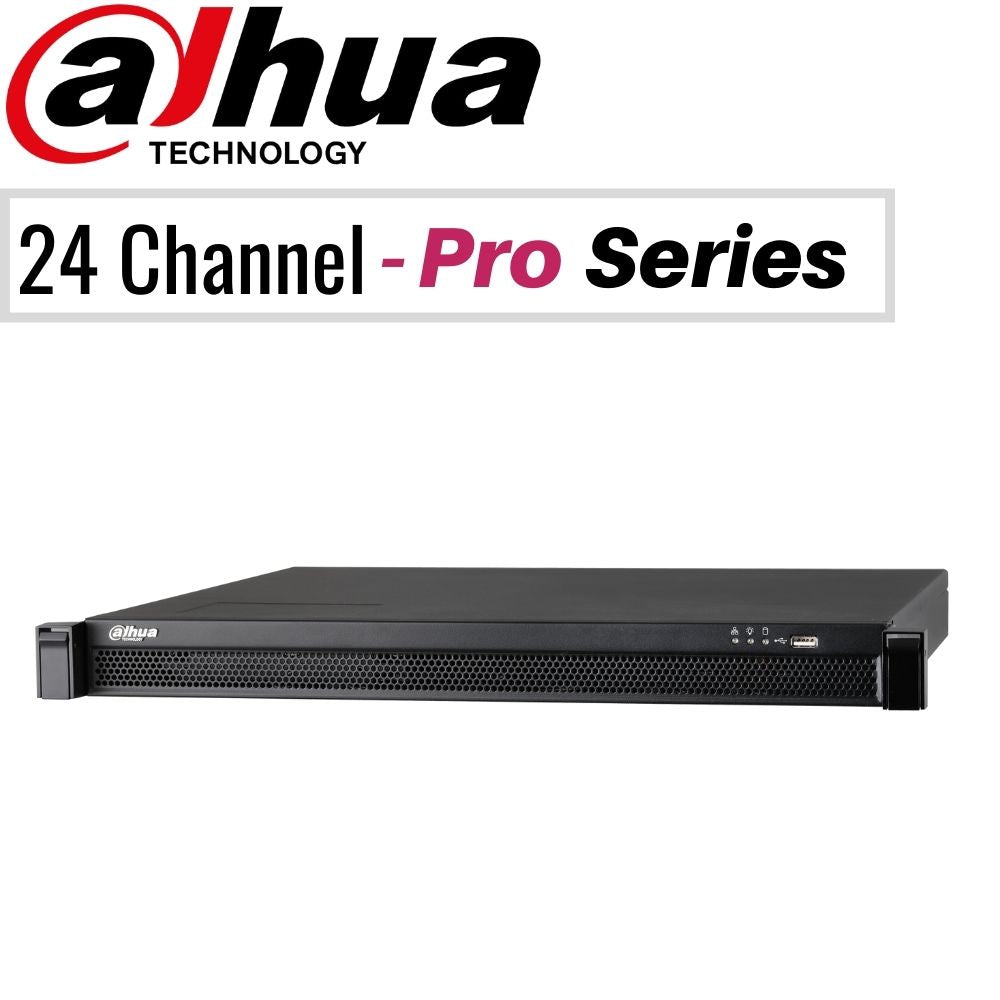Dahua 24 Channel Network Video Recorder: 12MP(4K) Pro - DHI-NVR5224-24 ...