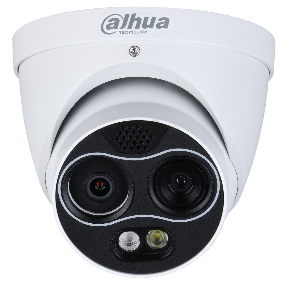 Dahua Security Camera: 4MP Turret, 2mm, WizSense Thermal - DH-TPC-DF12 – Spy Monkey Surveillance