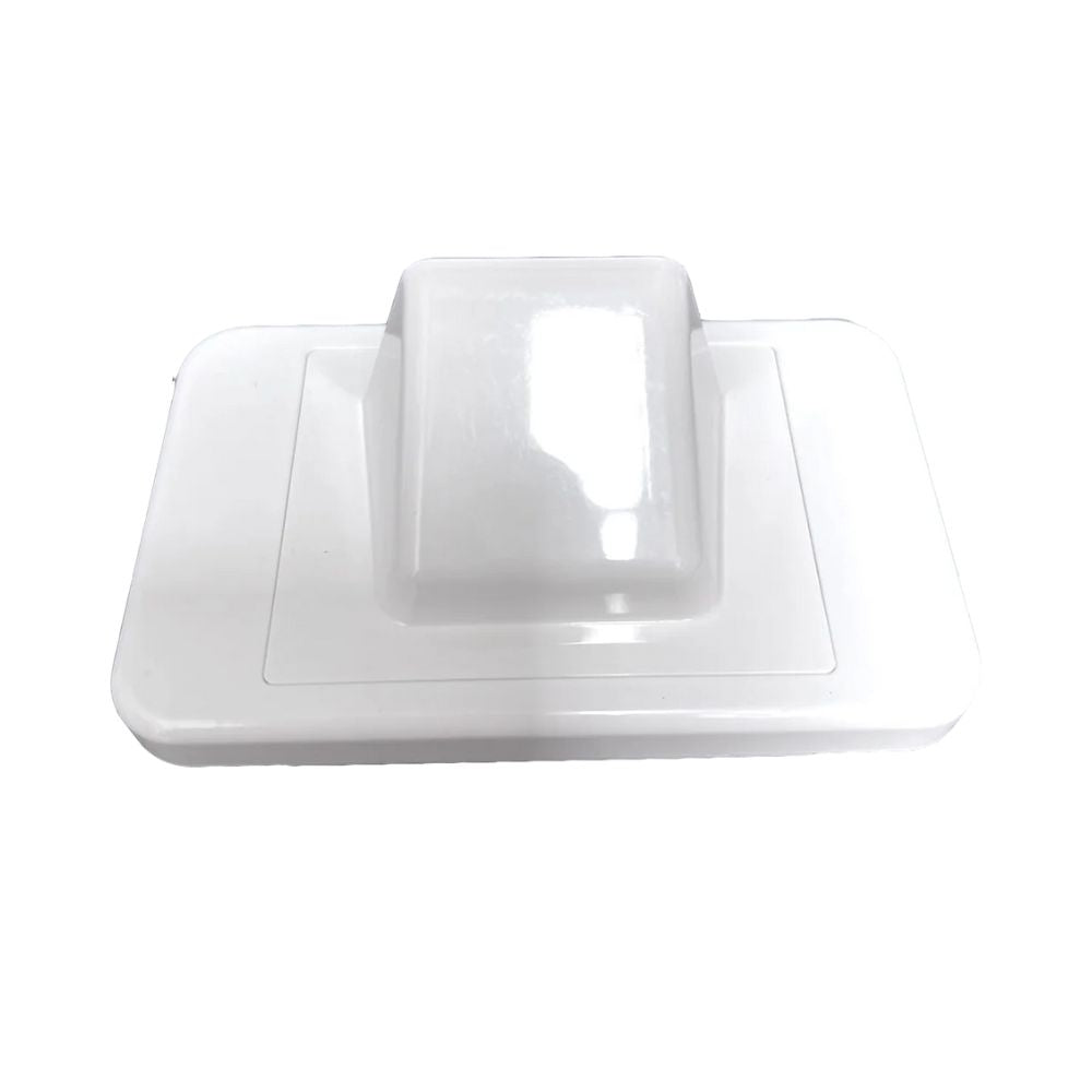 Brush Wall Plate in Wall Cable Entry/Bull Nose Brush Wall 2-in-1 Plate ...