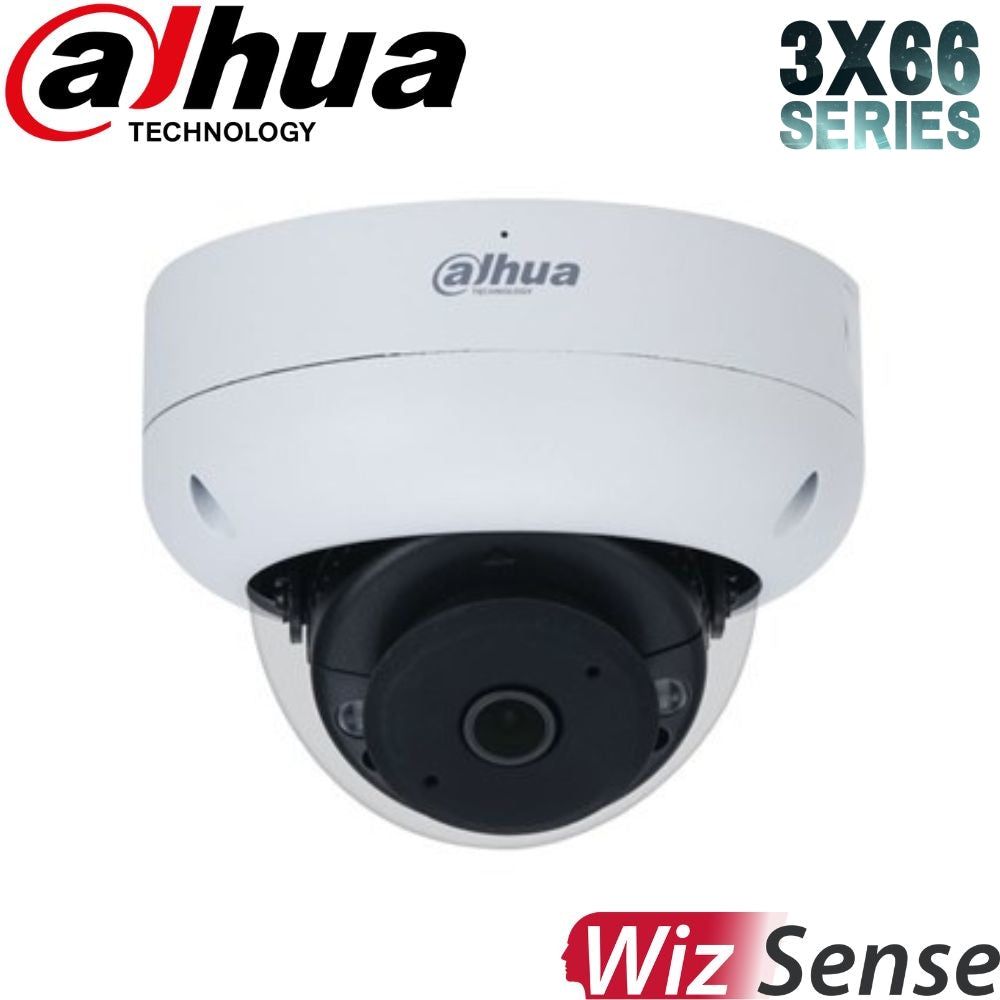 Dahua Security Camera: 180 Degree Wide Angle Dome, 4MP WizSense, SMD3 ...