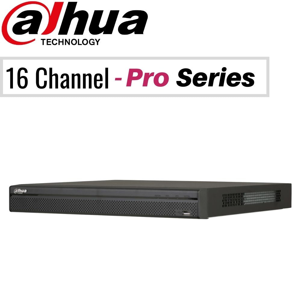 Dahua 16 Channel Network Video Recorder: 12MP(4K) Pro - DHI-NVR5216-16 ...