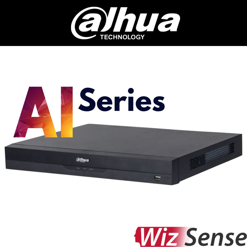 Dahua 16-Channel Network Video Recorder: 16MP, WizSense Series, Quick- – Spy Monkey Surveillance