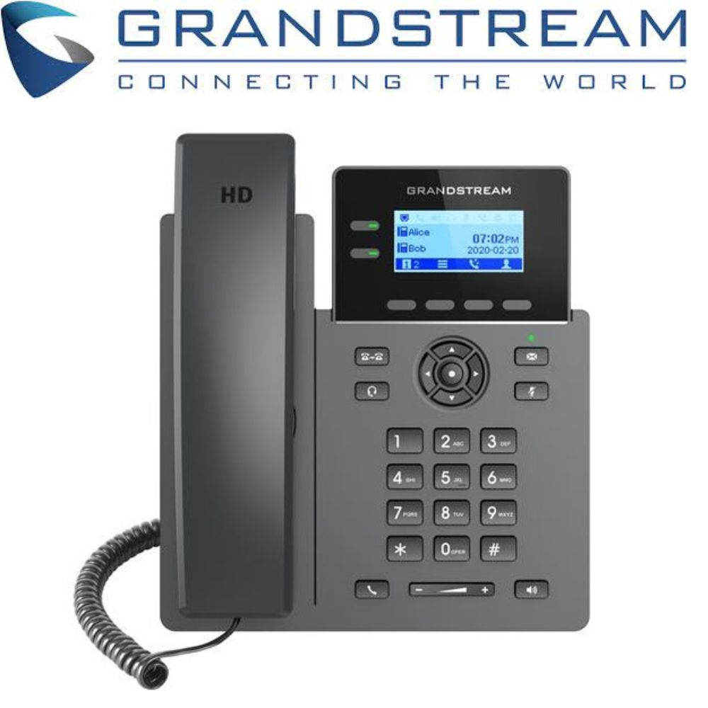 Grandstream 2-Line Essential IP Phone - GRP2602W – Spy Monkey Surveillance