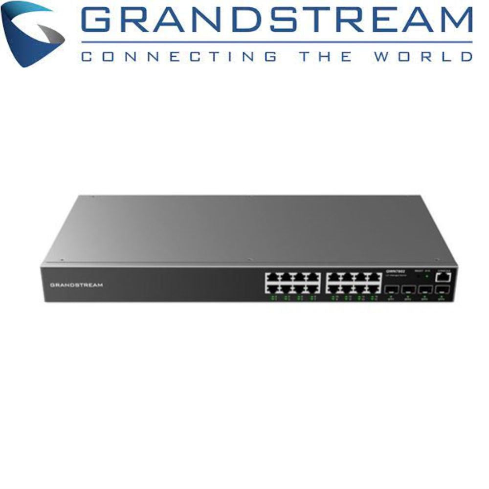Grandstream Enterprise Layer 2+ Managed Network Switch - GWN7802 – Spy Monkey Surveillance