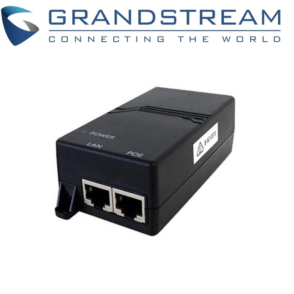Grandstream PoE Injector Gigabit - GR-PoE – Spy Monkey Surveillance