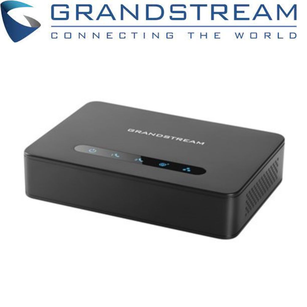 Grandstream Powerful 2-port ATA with Gigabit NAT Router - HT812 – Spy ...