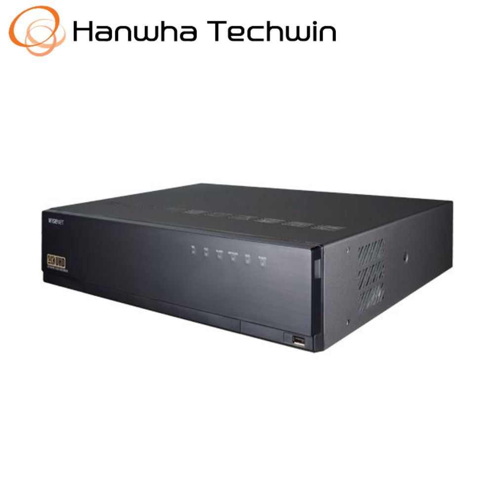 Hanwha Wisenet 32CH 4K NVR, P2P, H.265, 256Mbps, 12MP IPC max, No HDD ...