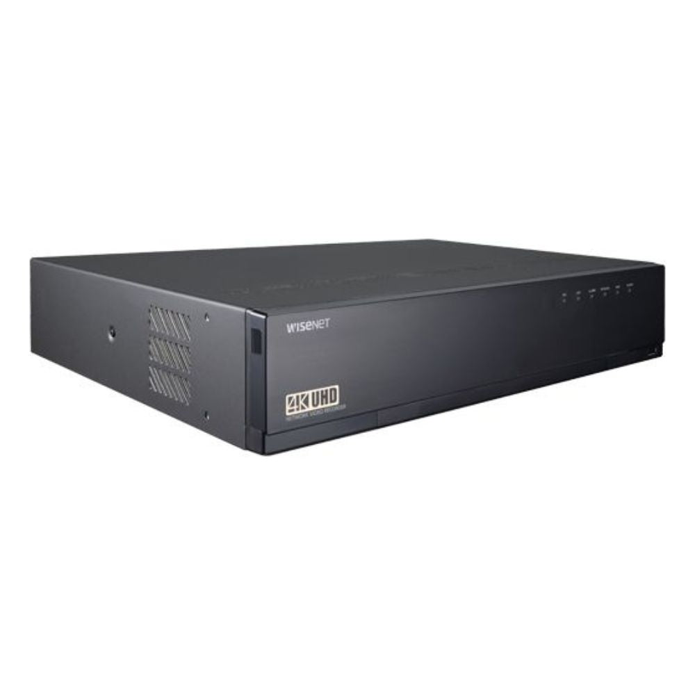 Hanwha Wisenet 32CH 4K NVR, P2P, H.265, 256Mbps, 12MP IPC max, No HDD ...