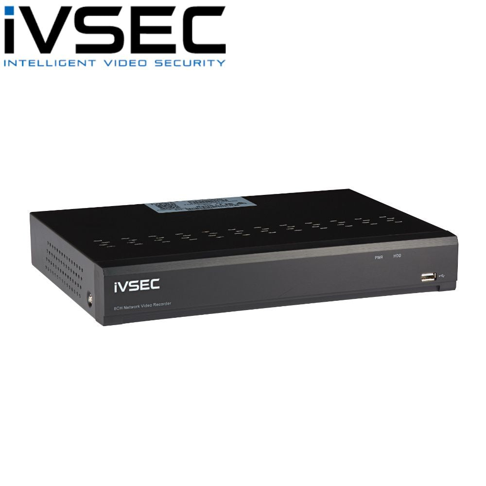 IVSEC 8 Channel Network Video Recorder: 12MP - IVNR308XC – Spy Monkey ...