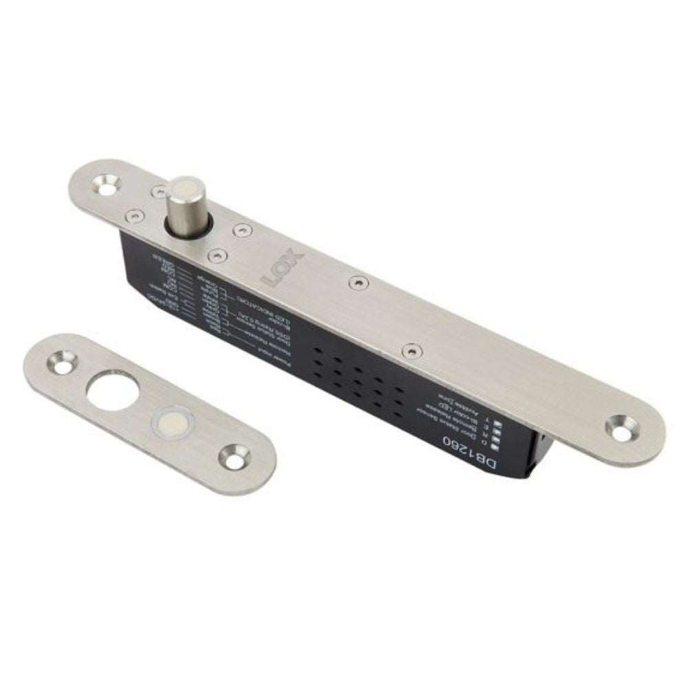 LOX Mortise Mount Electric Drop Bolt, Narrow Style Power To Lock (Fail ...