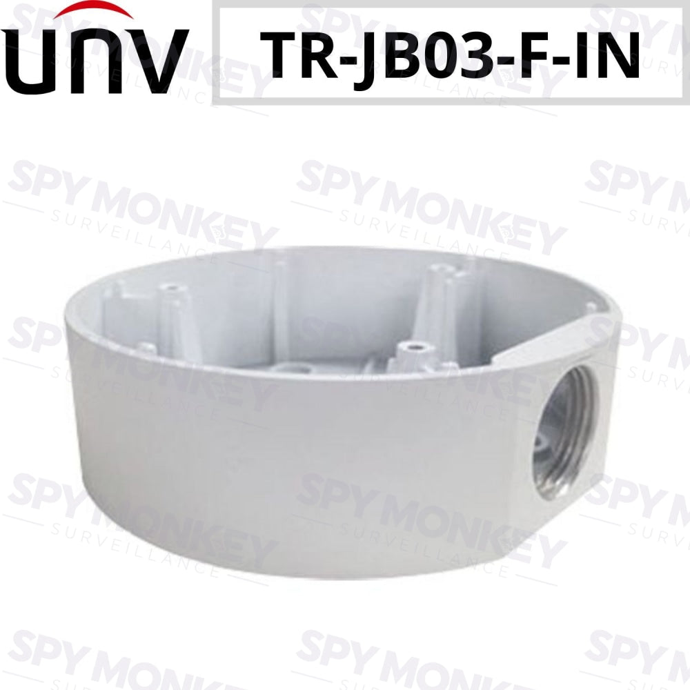 Uniview TR-JB03-F-IN Mini Fixed Dome Junction Box – Spy Monkey Surveillance