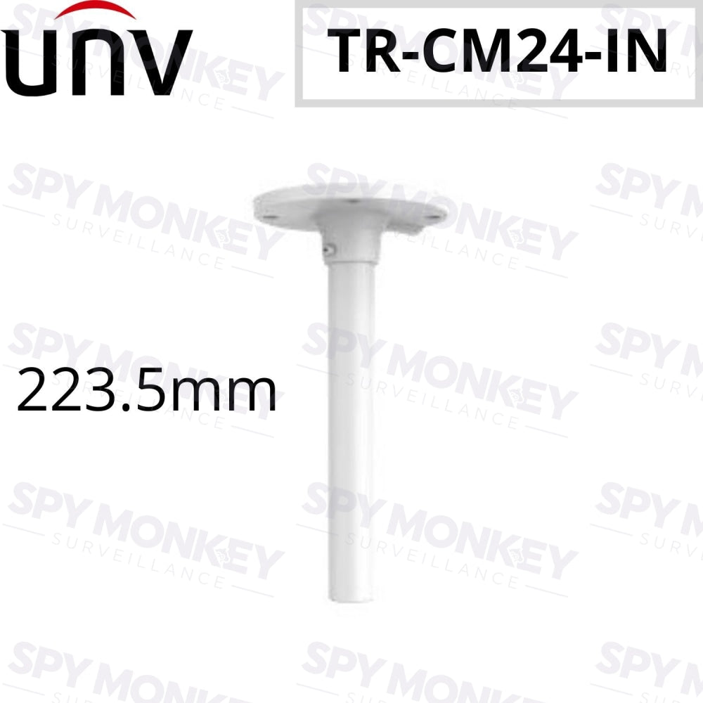 Uniview TR-CM24-IN Fixed Dome Indoor Pendant Mount 223.5mm – Spy Monkey ...