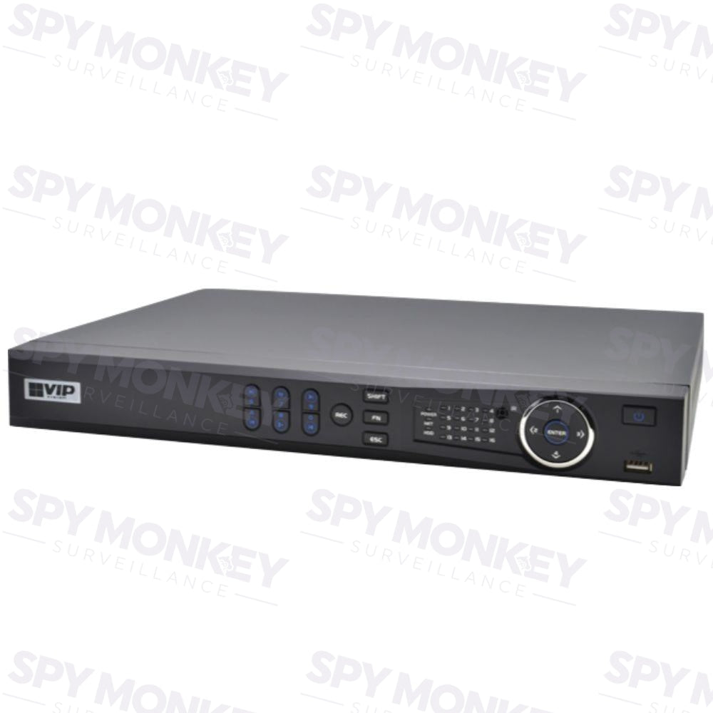 VIP Vision 8-Channel Network Video Recorder: 12MP, Professional Series – Spy Monkey Surveillance
