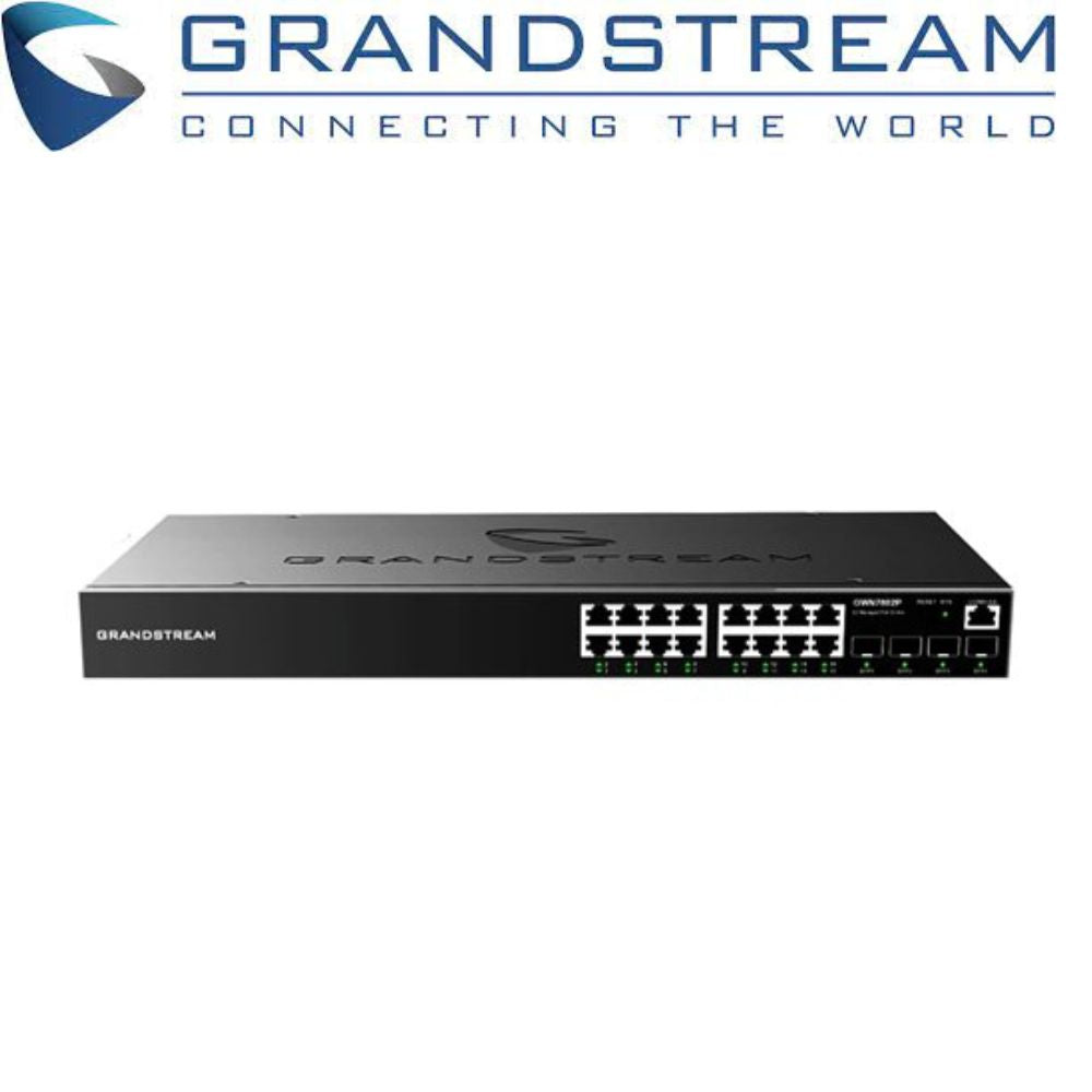 Grandstream Enterprise Layer 2+ Managed Network Switch - GWN7802P – Spy Monkey Surveillance